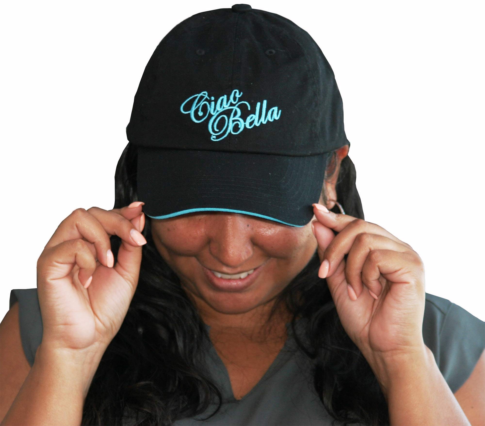 Ciao Bella Black Baseball Cap - Etsy