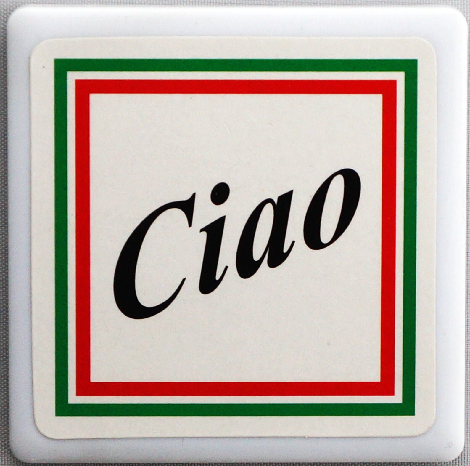 Ciao Italian Tile Magnet - Etsy