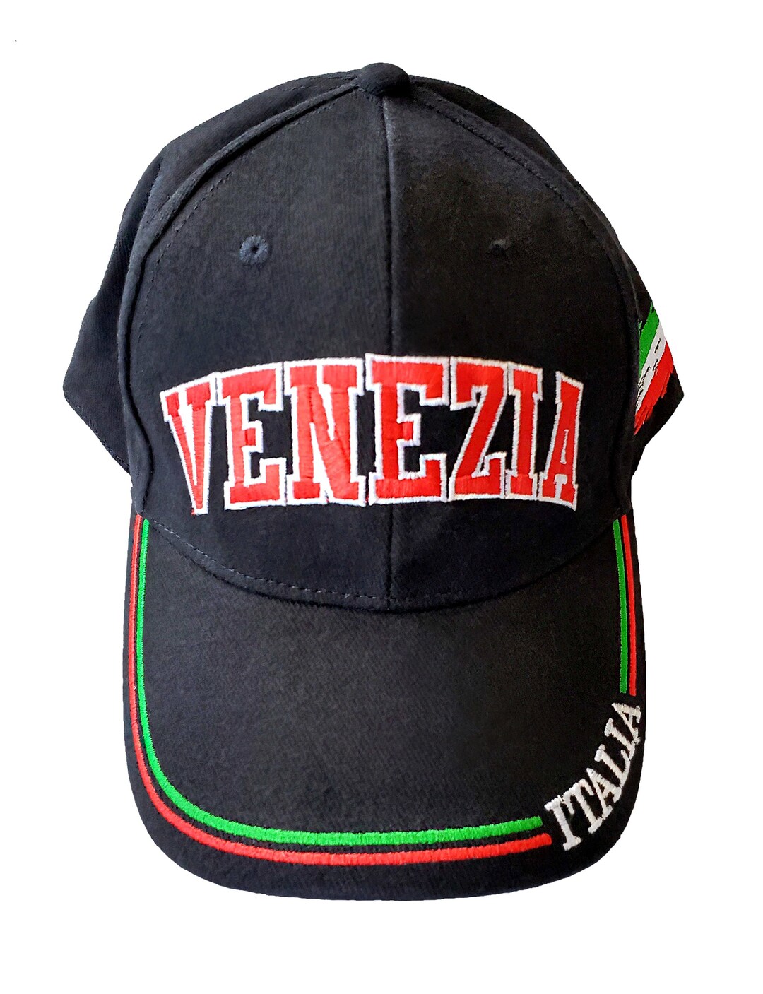 Venezia Black Baseball Cap - Etsy