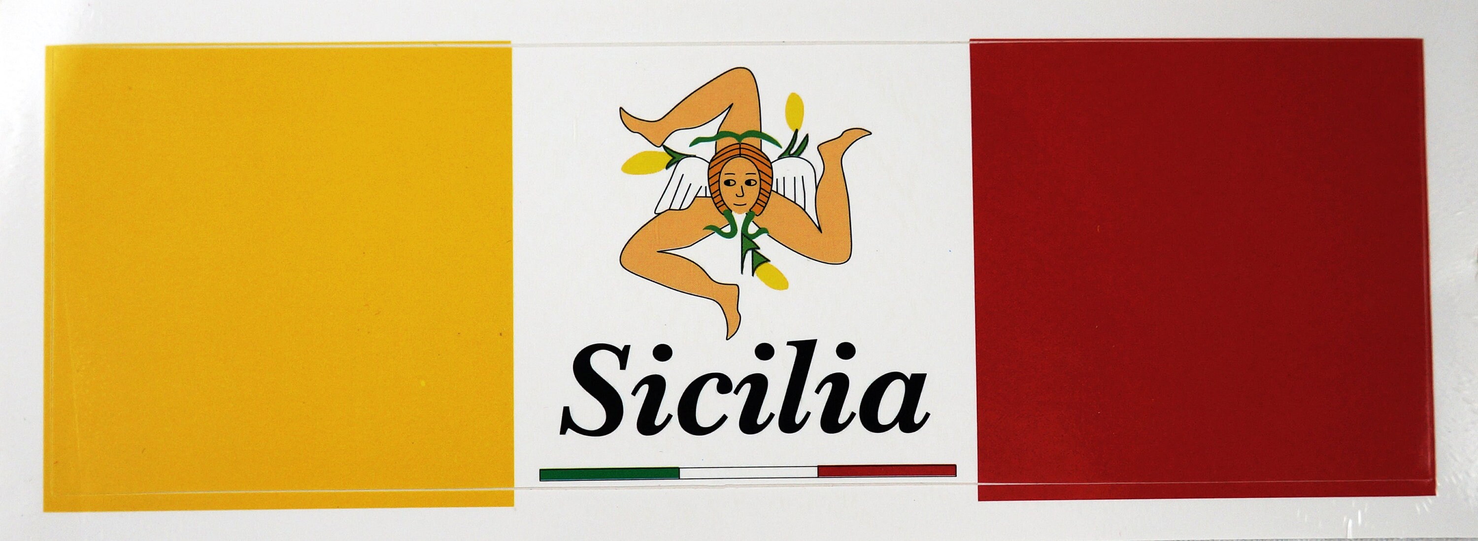 Sicilian Flag Decal Sticker - Etsy