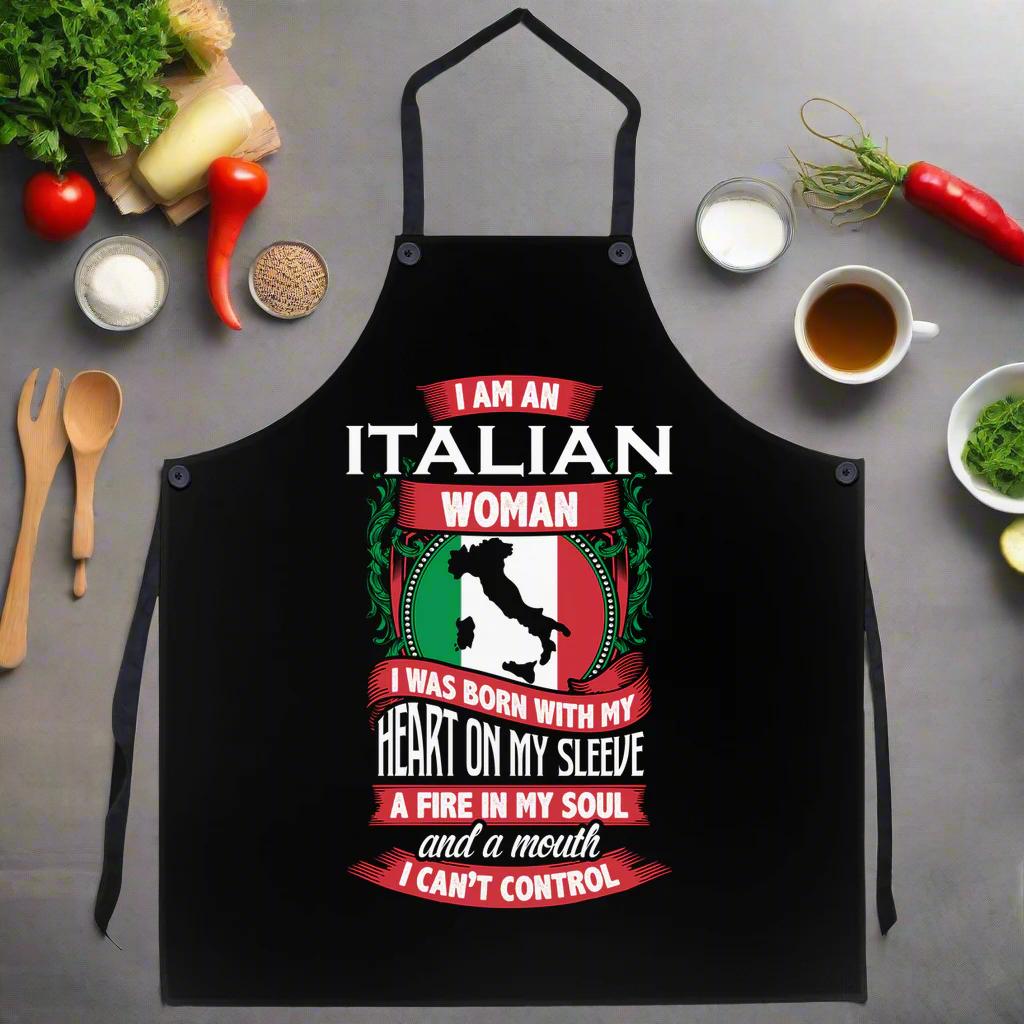 Italian Woman Apron - Etsy