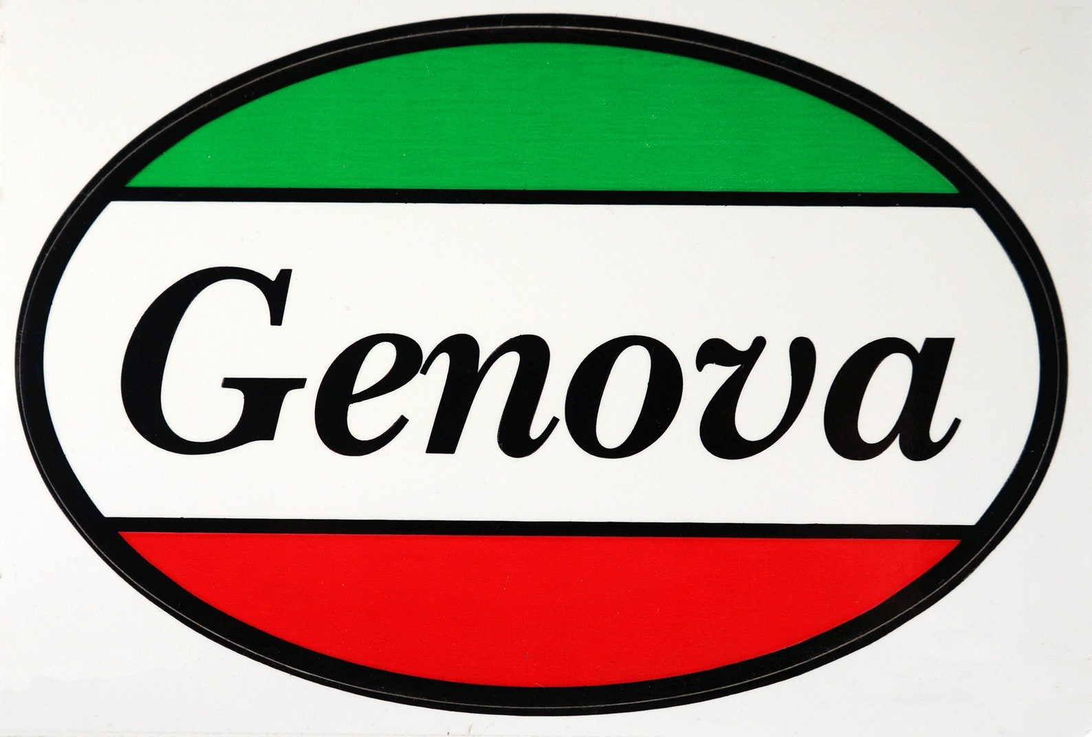 Genova Italy Decal Sticker - Etsy