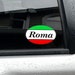 Roma Italy Decal Sticker - Etsy