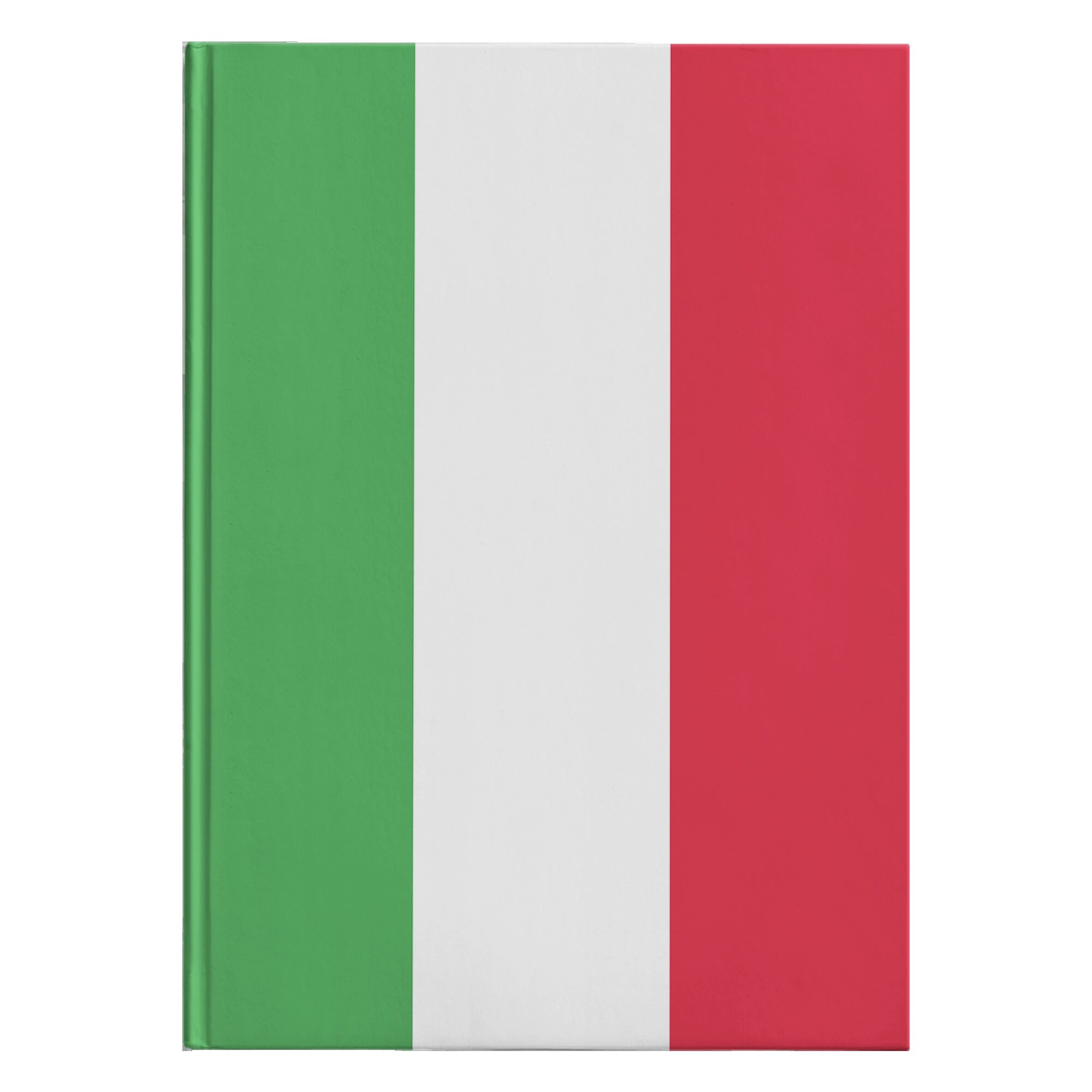 Italian Flag Hardcover Journal - Etsy