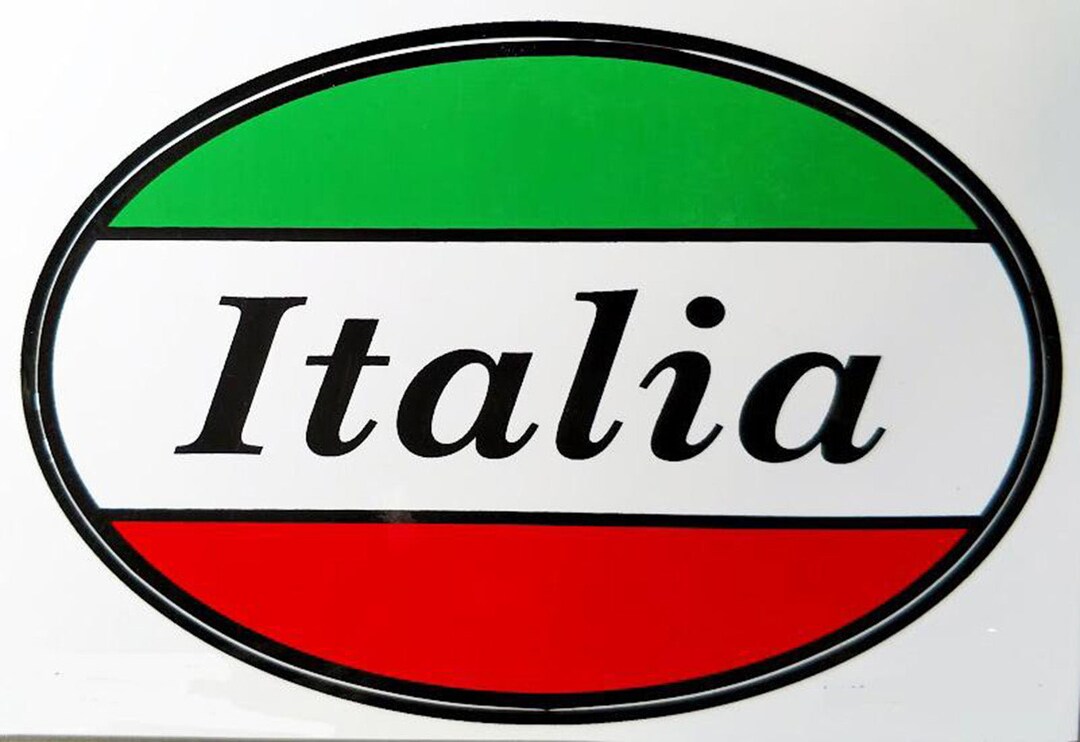 Italia Decal Sticker for Italian Pride - Etsy
