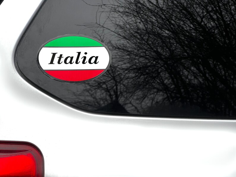 Italia Decal Sticker for Italian Pride - Etsy