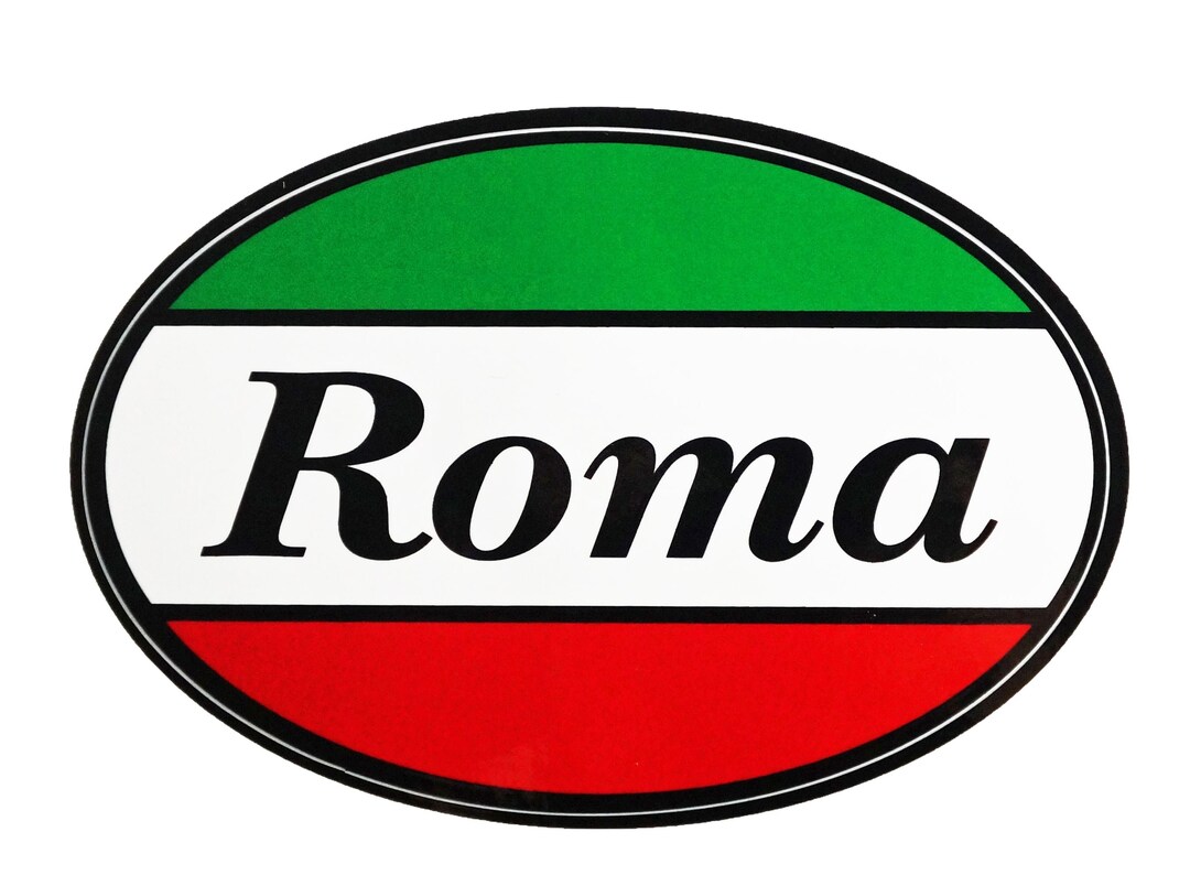 Roma Italy Decal Sticker - Etsy