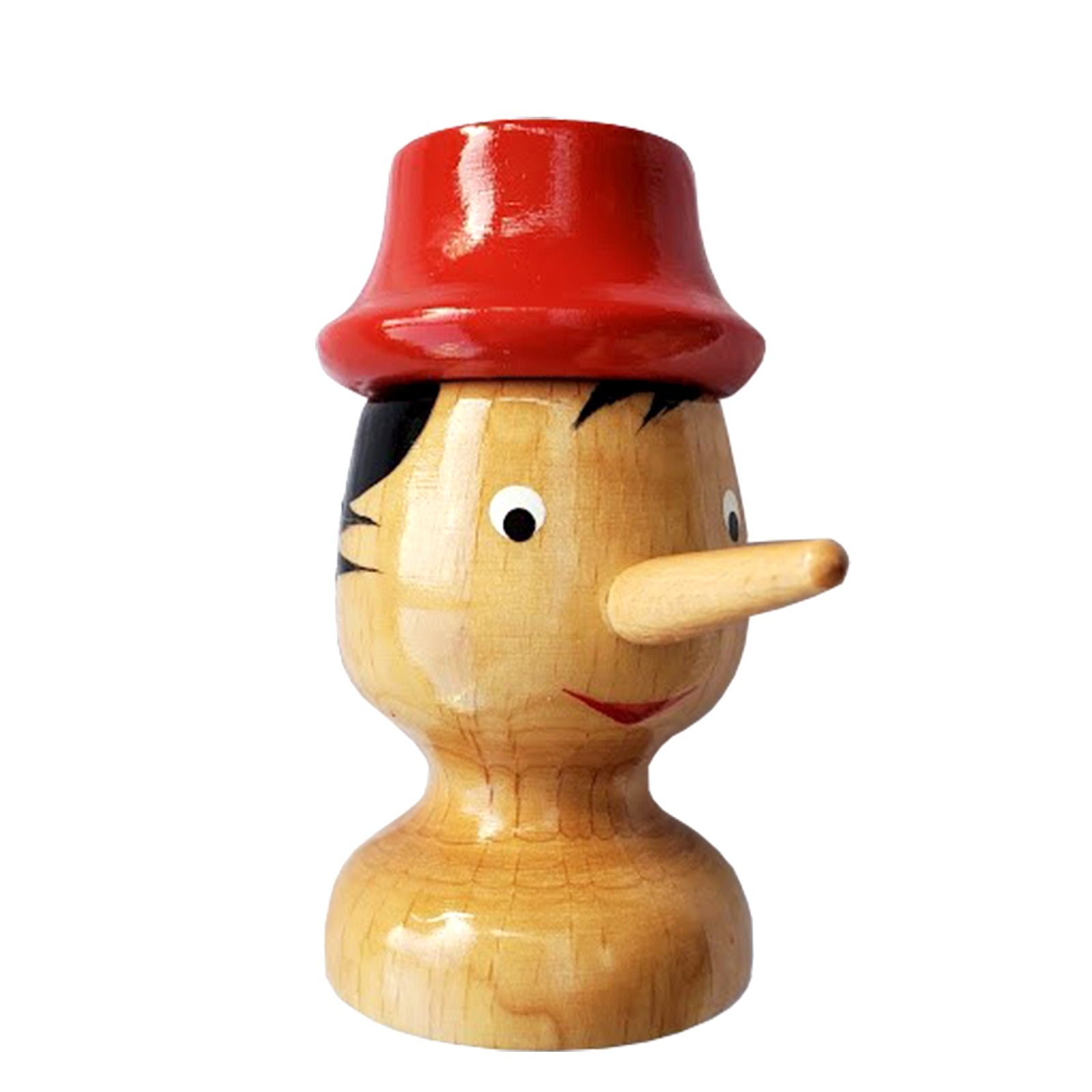 Pinocchio Desktop Pencil Holder Kid Gifts Cute Wooden Pinocchio Head ...