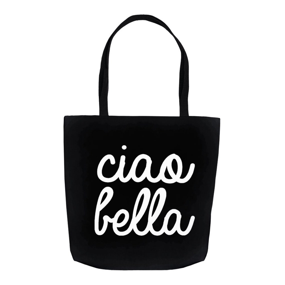 Ciao Bella Tote Bag Black - Etsy