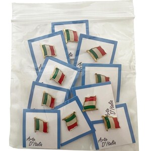 Italian Flag Lapel Pin - Etsy