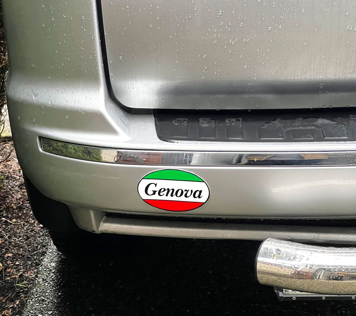 Genova Italy Decal Sticker - Etsy