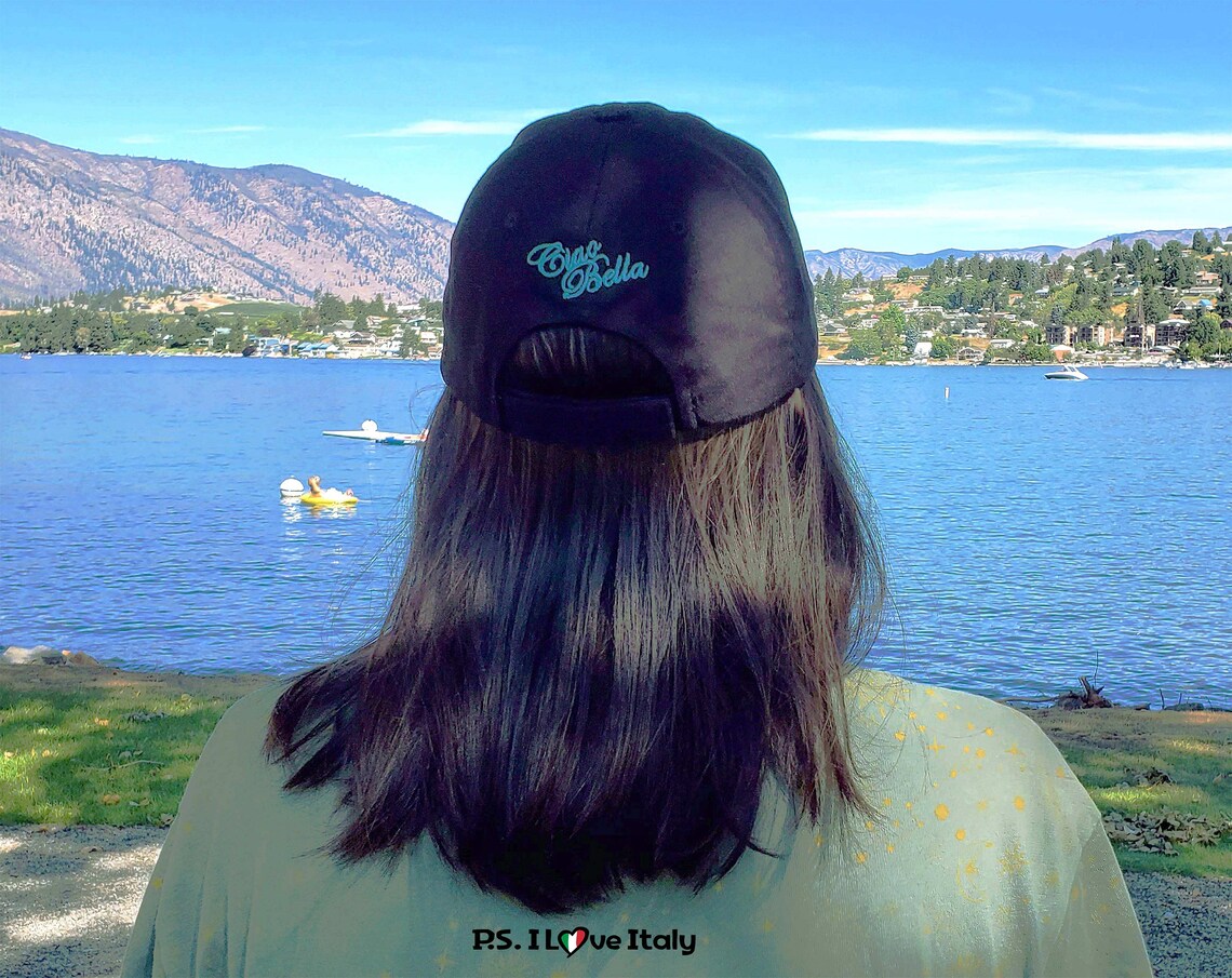 Ciao Bella Black Baseball Cap - Etsy