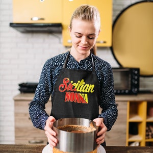Sicilian Nonna Apron - Etsy