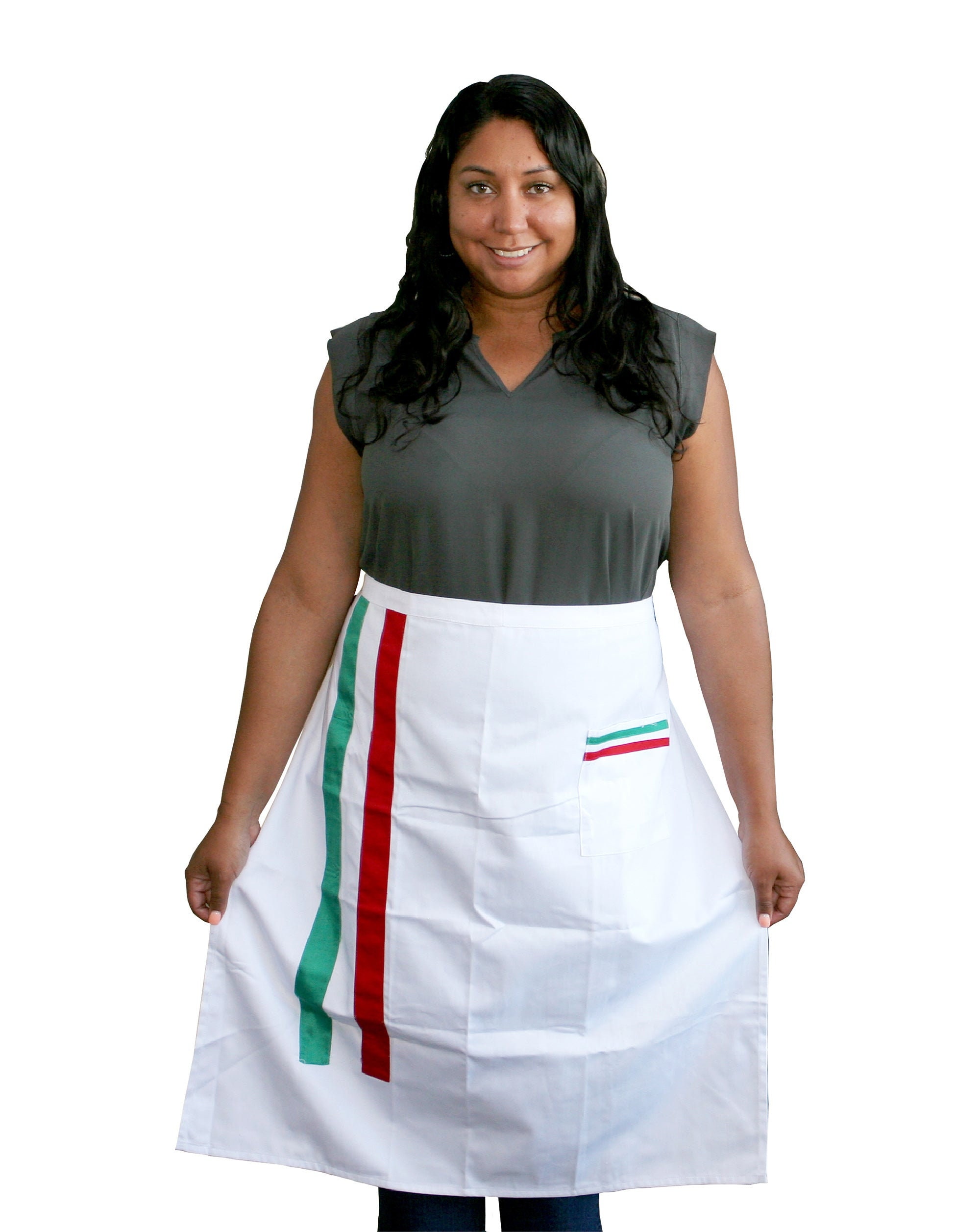 Italian Flag White Apron - Etsy
