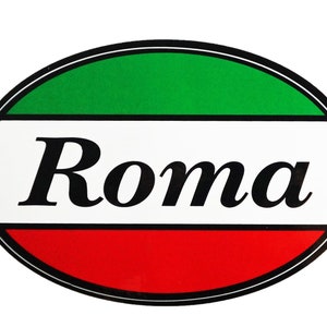 Roma Italy Decal Sticker - Etsy