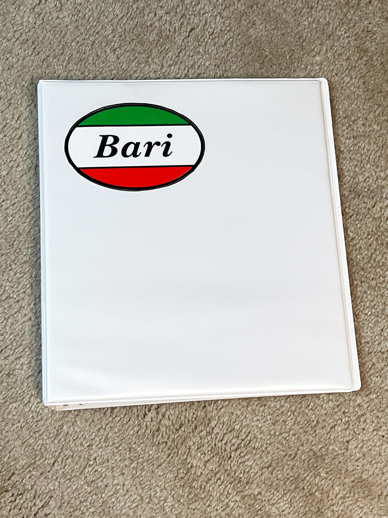 Bari Italy Decal Sticker - Etsy