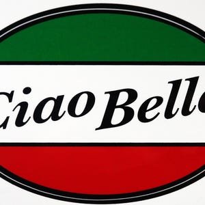 Ciao Bella Decal Sticker - Etsy