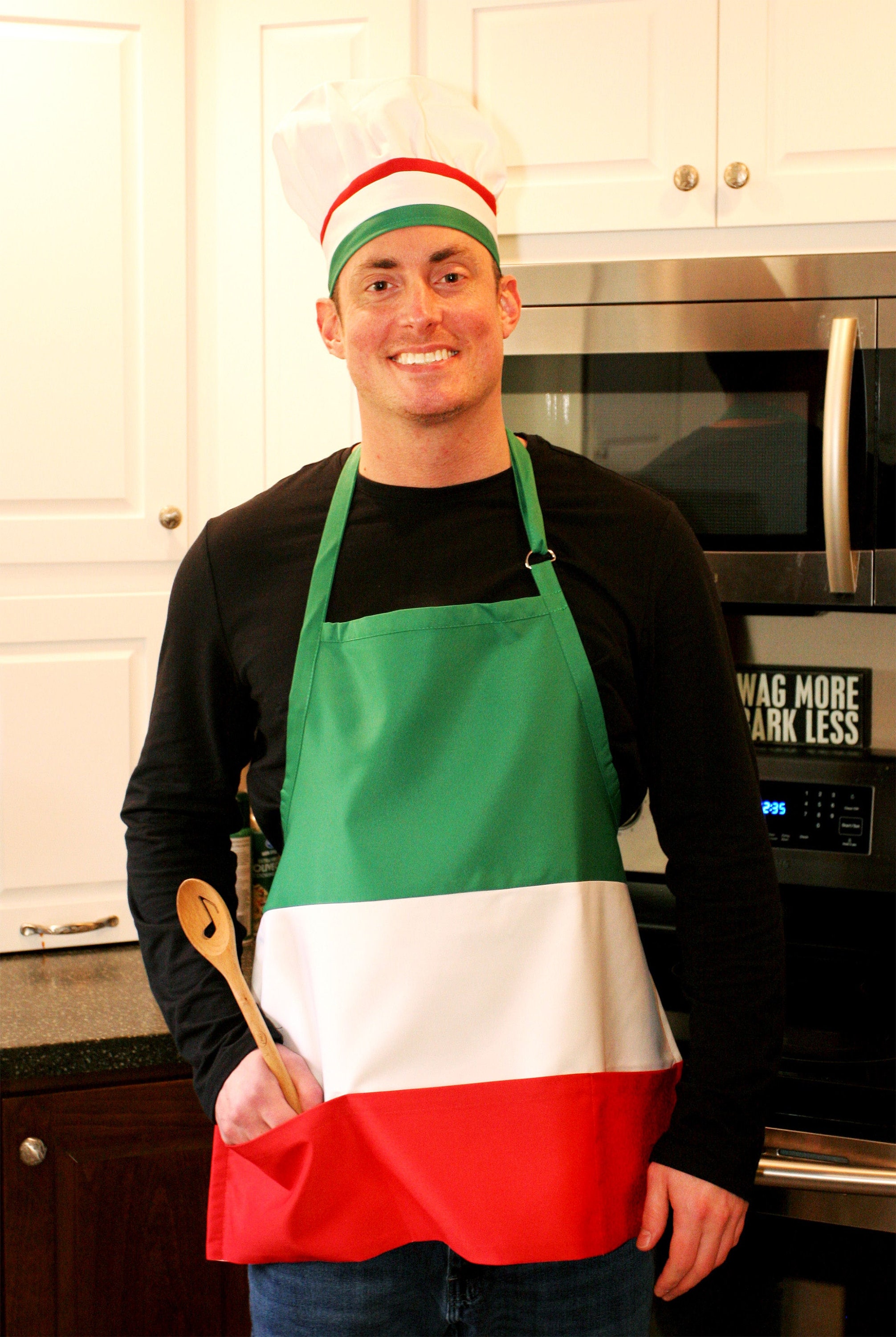Italian Flag 3 Pocket Italian Apron - Etsy