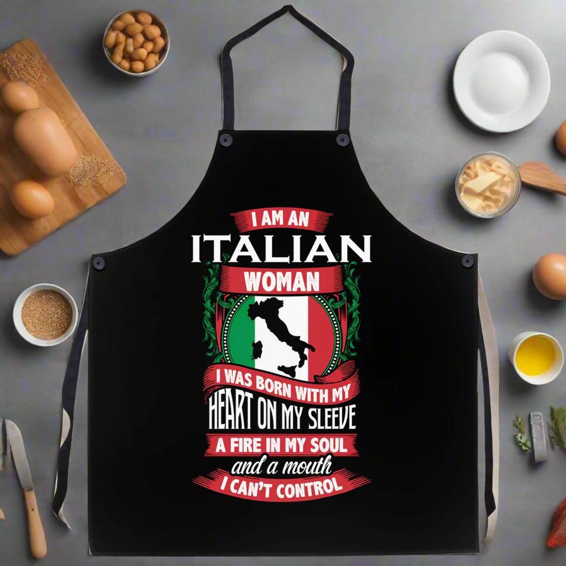 Italian Woman Apron - Etsy