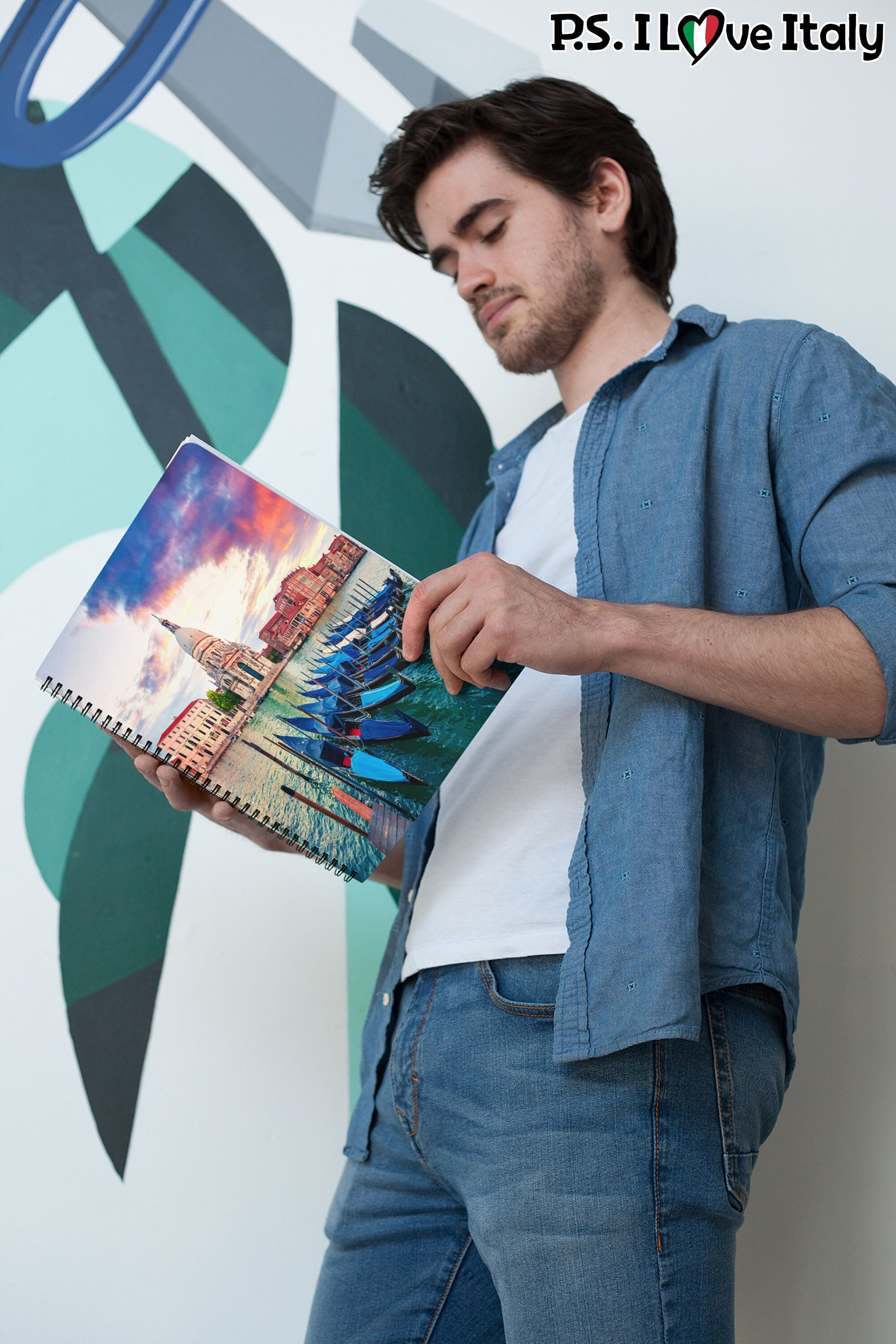 Venice Spiral Bound Notebook - Etsy