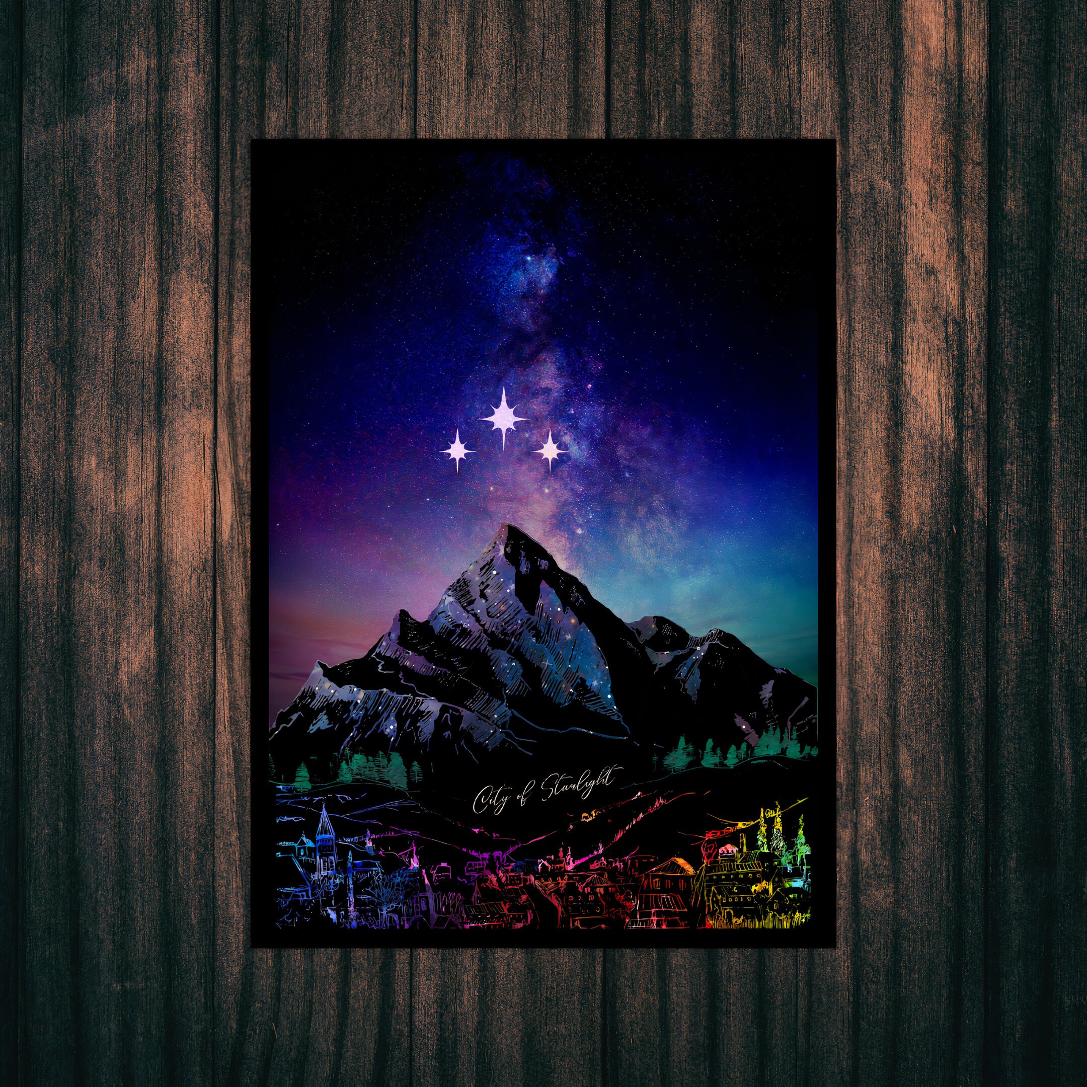 ACOTAR Inspired Wall Art Poster - Etsy