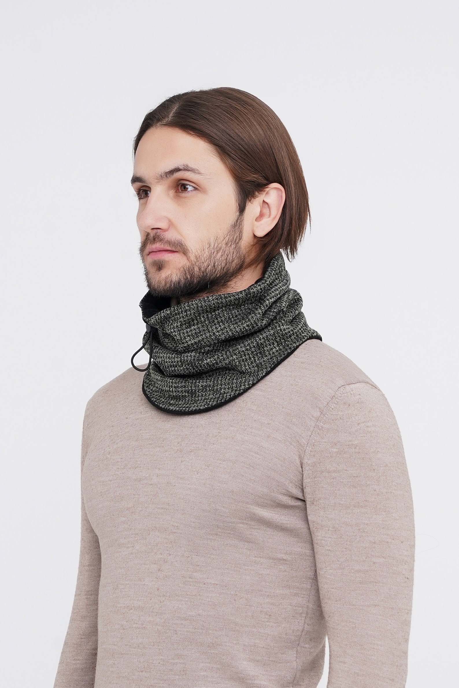 Fleece Neckwarmer Winter Snood Warm Fleece Snood Neck Warmer - Etsy