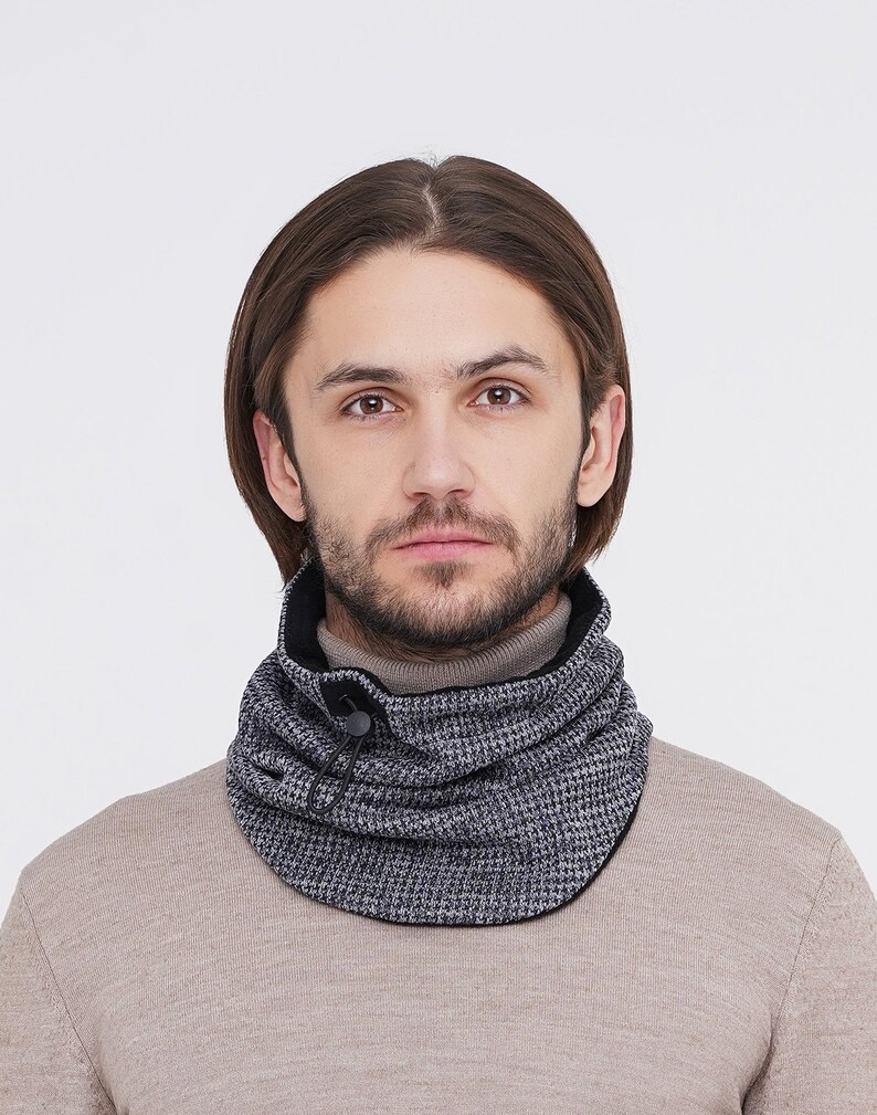 Fleece Neckwarmer Winter Snood Warm Fleece Snood Neck Warmer - Etsy