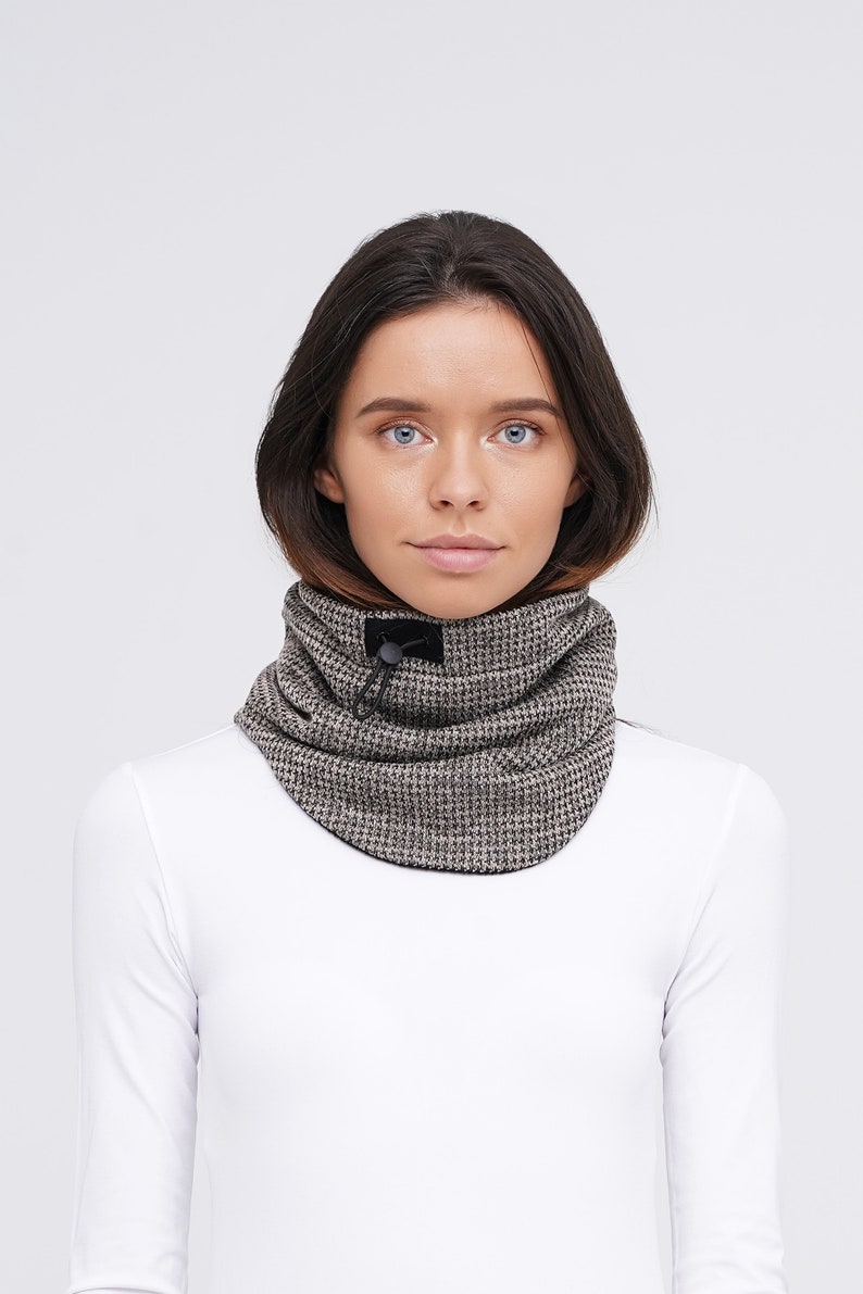 Fleece Neckwarmer Winter Snood Warm Fleece Snood Neck Warmer - Etsy