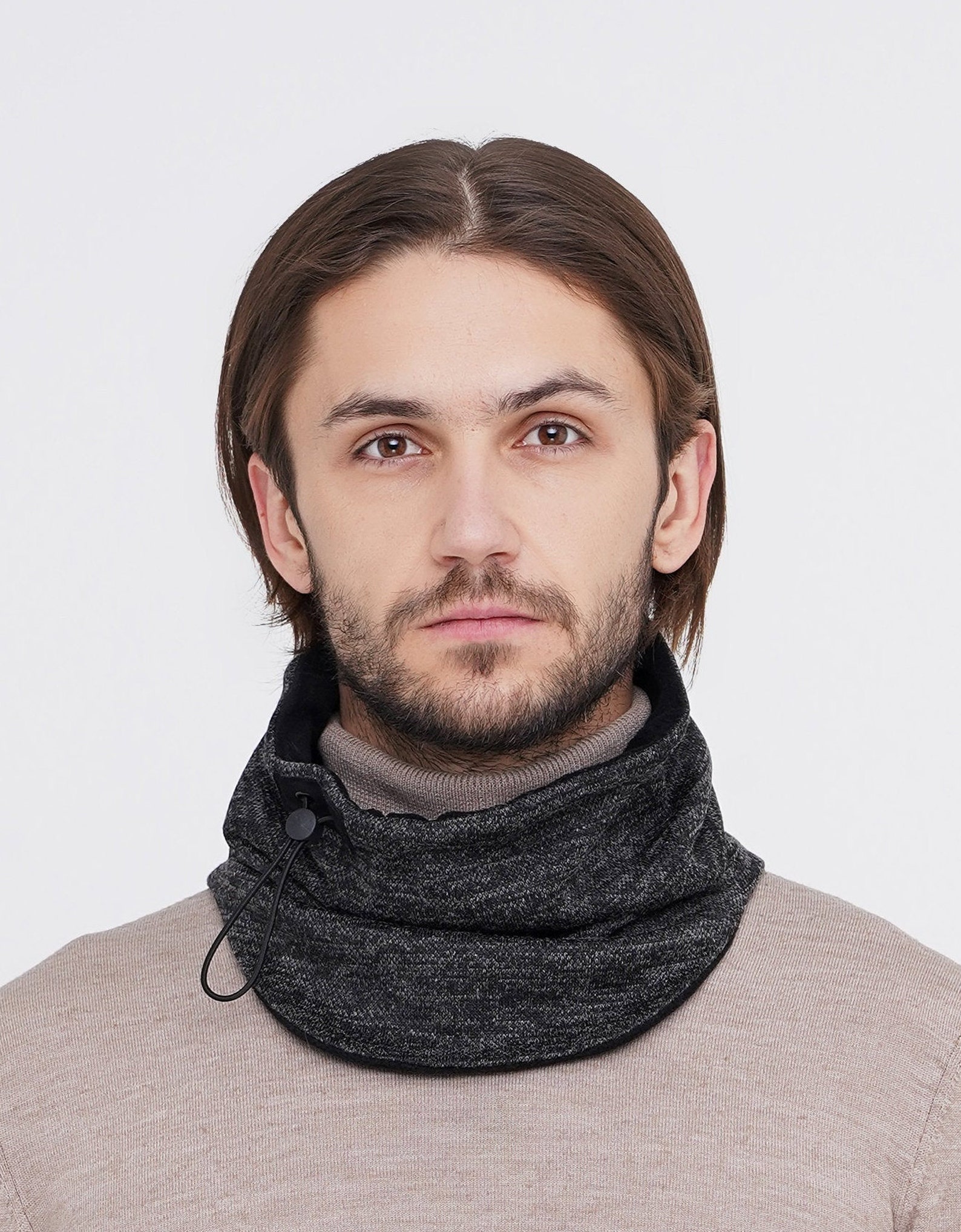 Fleece Neckwarmer Winter Snood Warm Fleece Snood Neck Warmer - Etsy