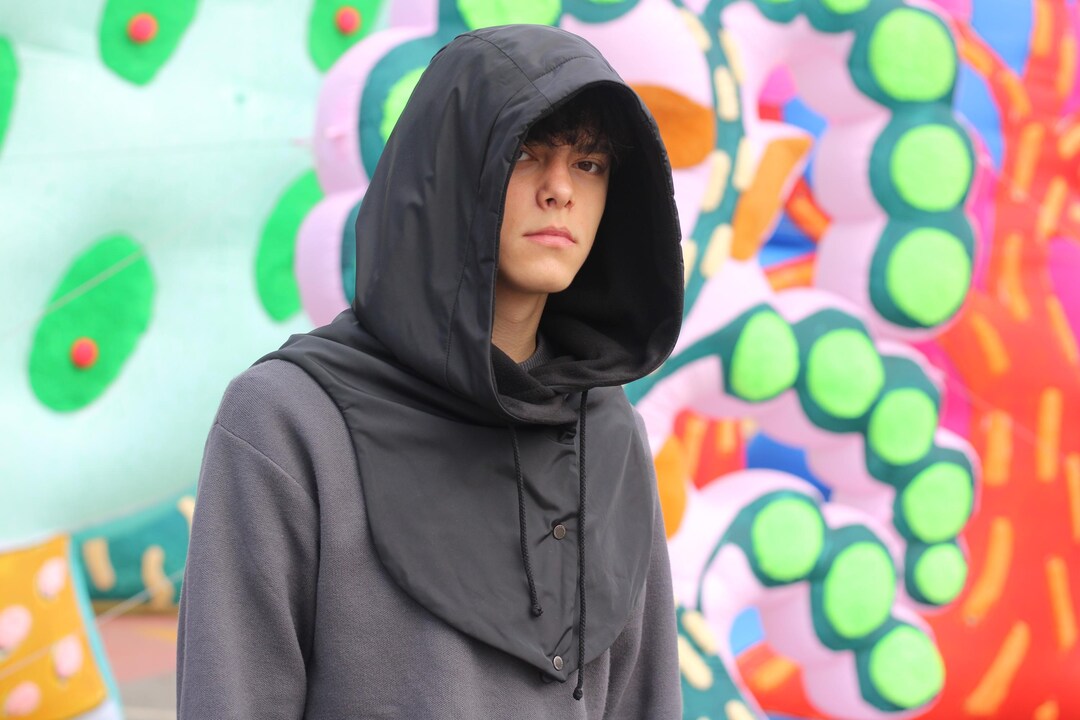 Waterproof Double Seams Detached Hood With Comfy Collar - Etsy