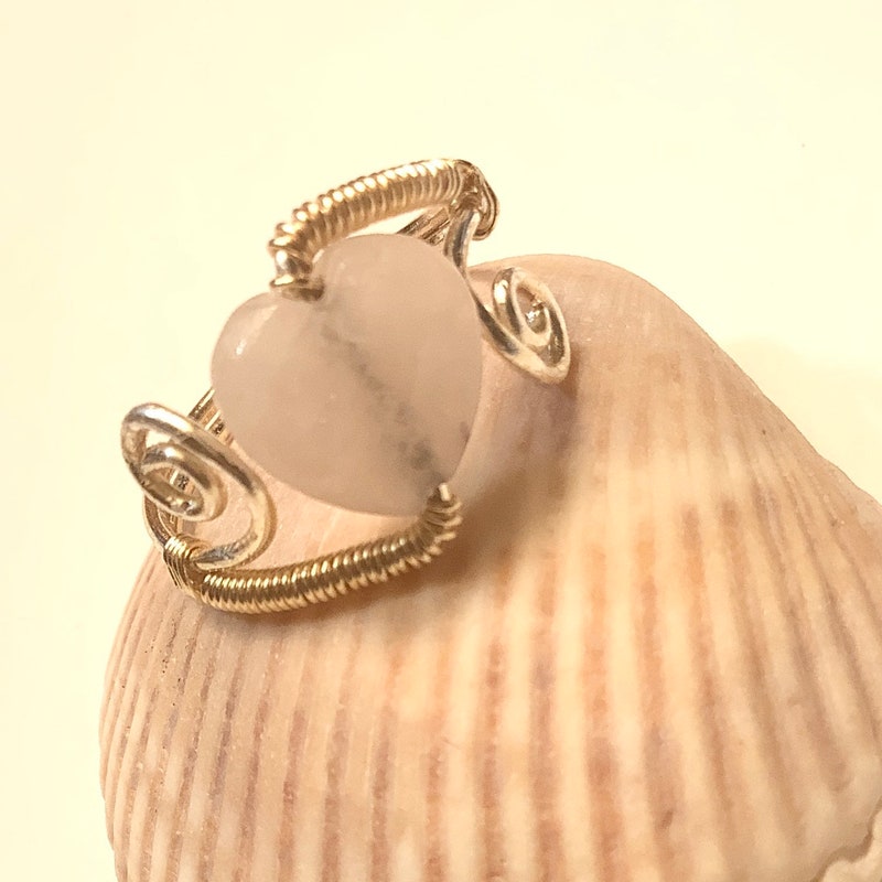 Pink Beryl Ring - Etsy
