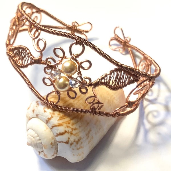 Copper Filigree - Etsy