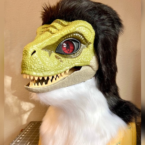 Raptor Mask Hood and Neck Pattern PDF DOWNLOAD - Etsy
