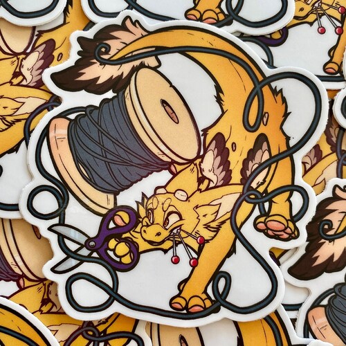 Metamorphic: Manokit vinyl Decal Sticker | Etsy