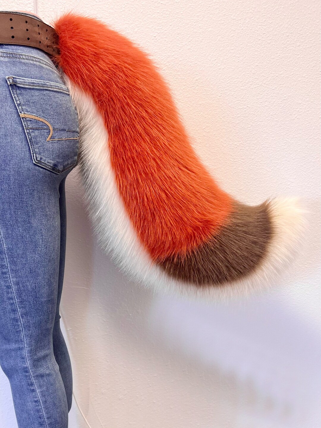 Premade Large Rust and Brown Canine Fursuit Tail - Etsy Canada