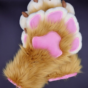 Feral Style Puffy Hand Paw Pattern With Optional Dewclaw [PDF DOWNLOAD ...