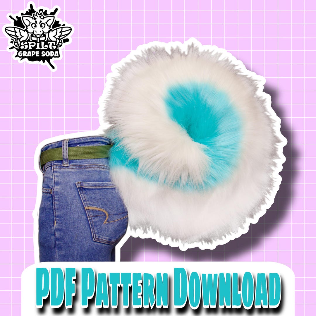 Upright Curly Tail Pattern [PDF DOWNLOAD] - Etsy