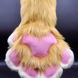 Feral Style Puffy Hand Paw Pattern With Optional Dewclaw [PDF DOWNLOAD ...