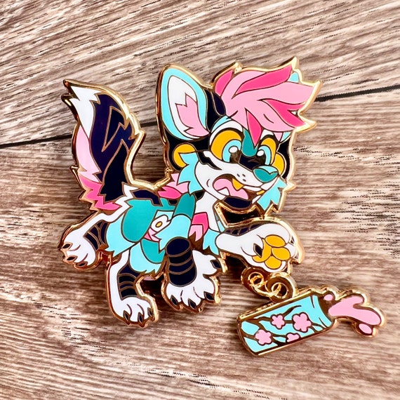 Atlas Enamel Pin - Etsy