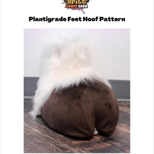 Plantigrade Feet Hoof Indoor and Outdoor Pattern [PDF DOWNLOAD] - Etsy