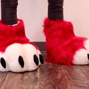 Plantigrade 2.0 Stompy Fursuit Feetpaw Indoor and Outdoor Pattern [PDF ...