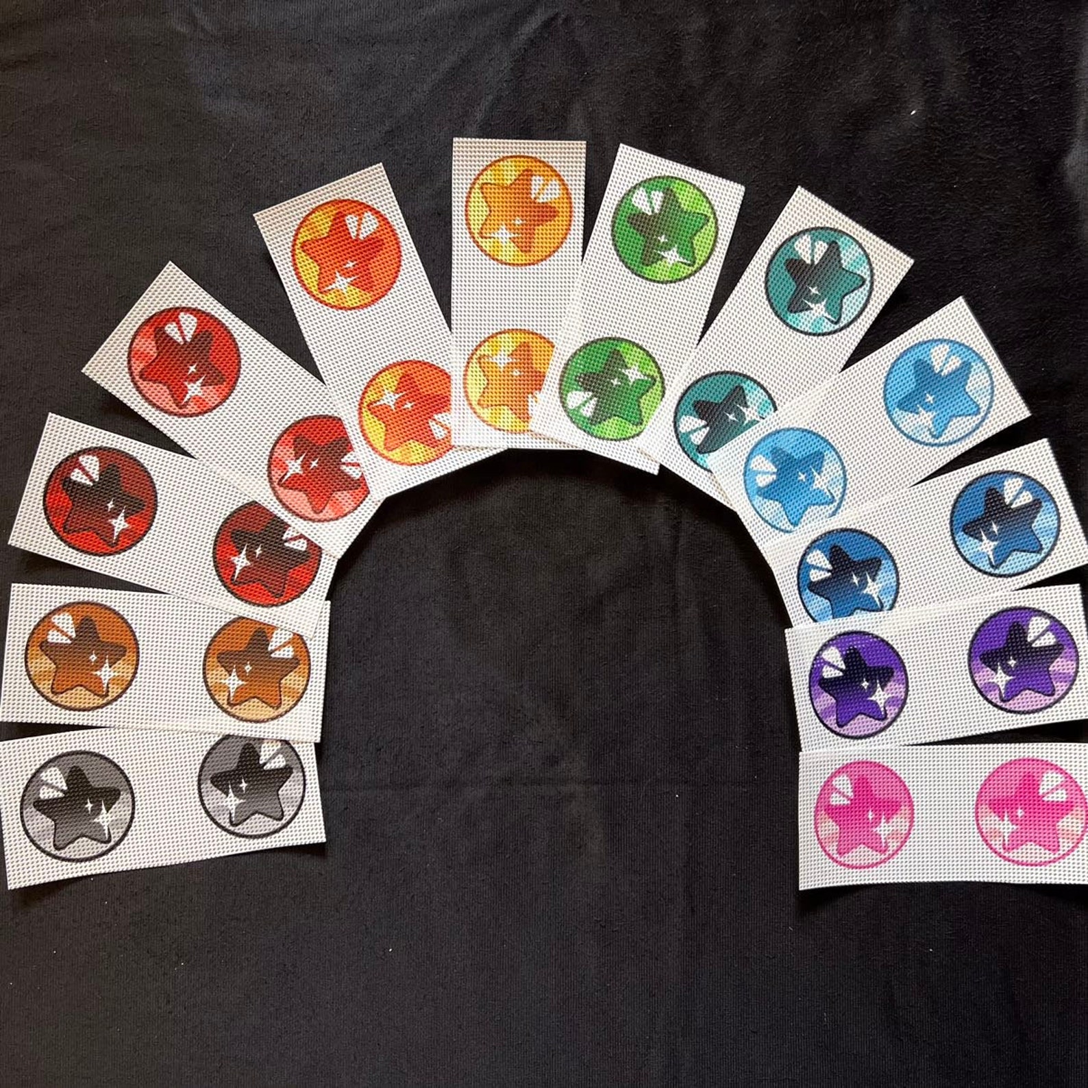 Custom Color Star Fursuit Eye Mesh - Etsy