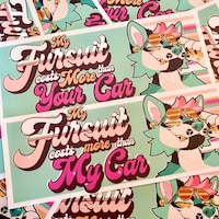 Furry Stickers - Etsy