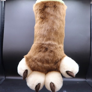 Four Finger Thumb Style Puffy Hand Paw Pattern [PDF DOWNLOAD] - Etsy