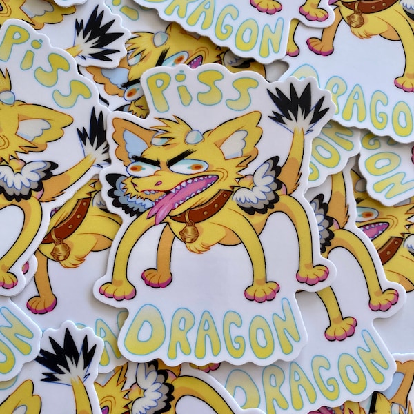 Dragon Sticker Base - Etsy
