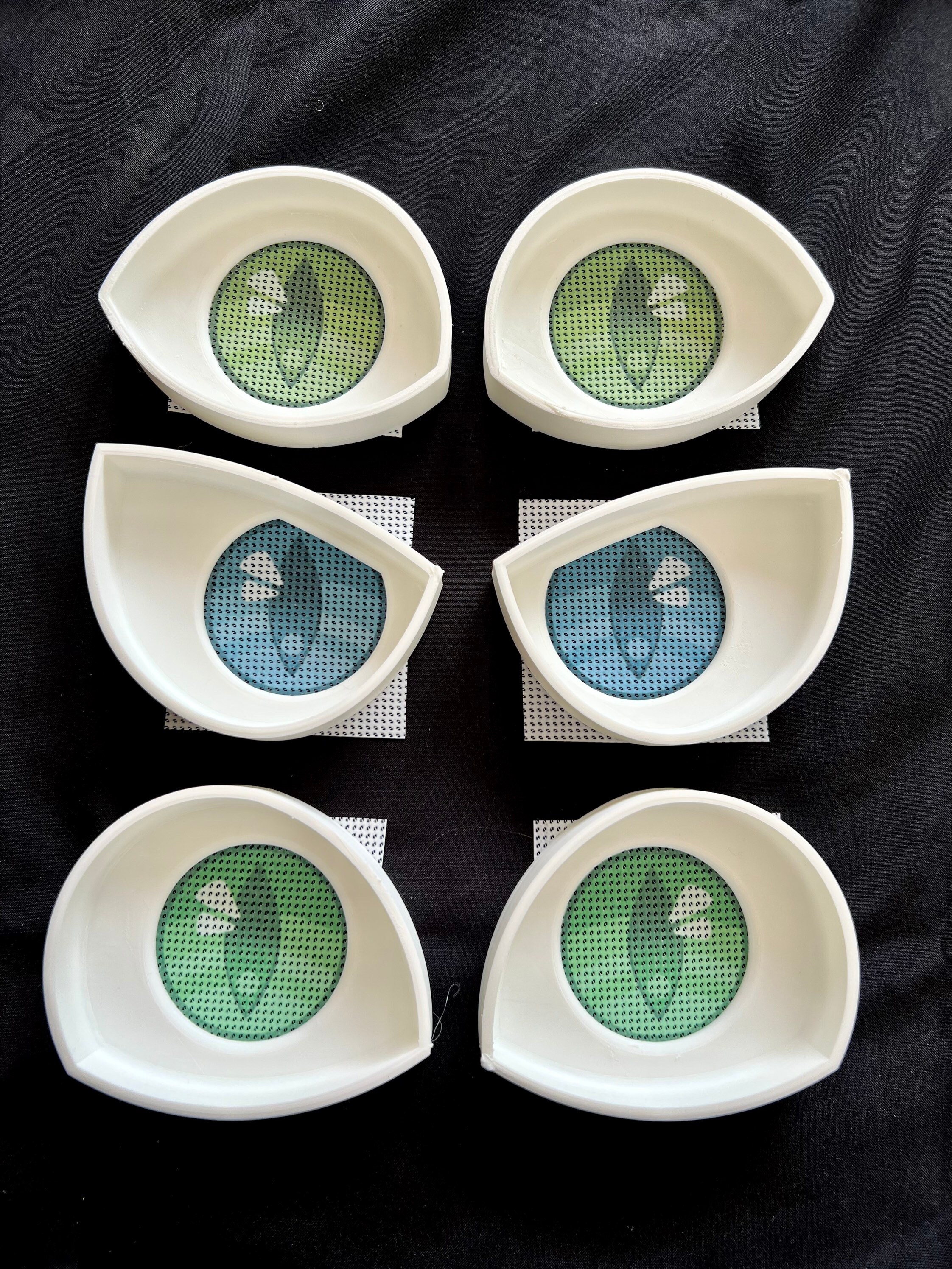 Custom Color Slit Fursuit Eye Mesh - Etsy