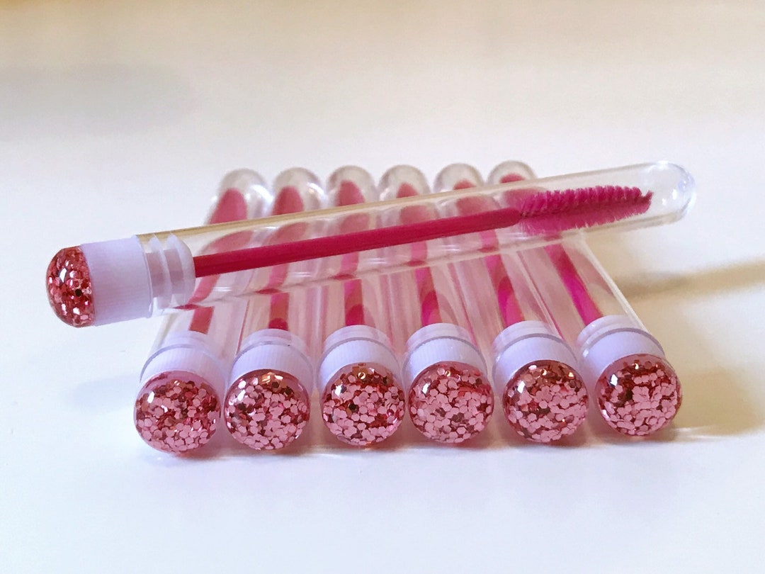 20x Lash Wands - Rosé Glitter - Etsy