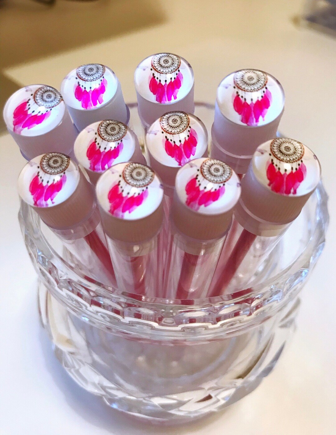 10x Lash Wands - Pink Lily - Etsy