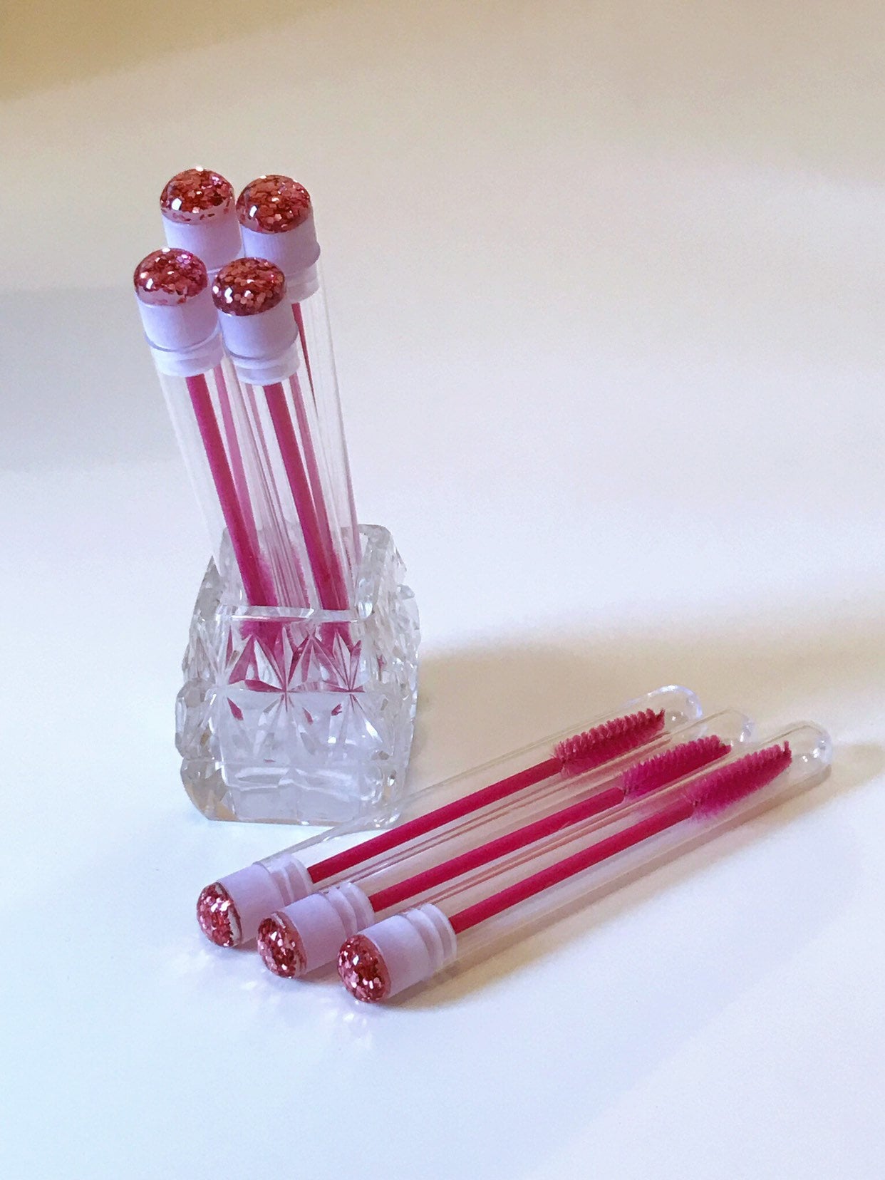 20x Lash Wands - Rosé Glitter - Etsy