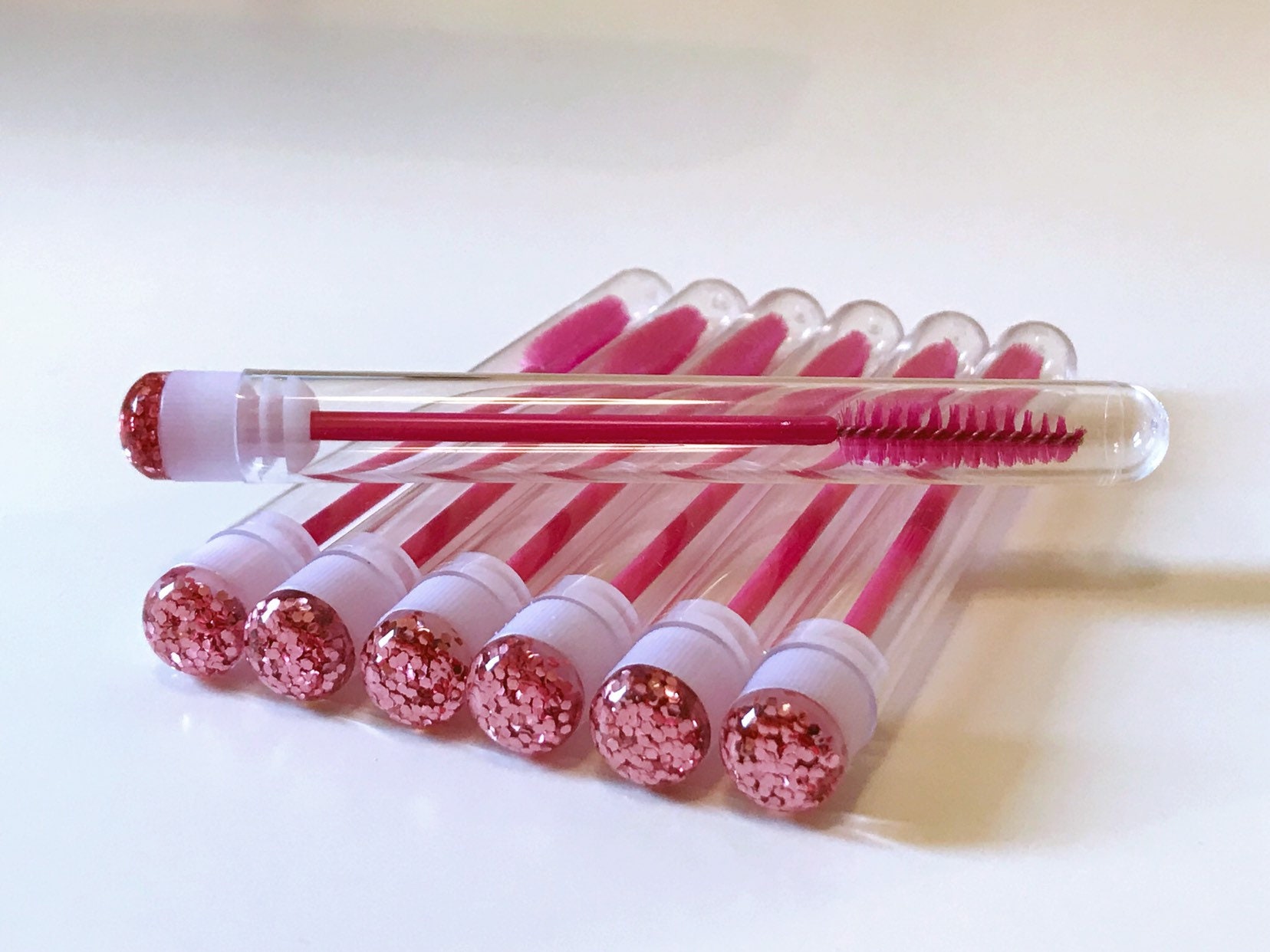 20x Lash Wands - Rosé Glitter - Etsy